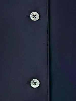 Shanghai Tang Silk Blouse - Blue