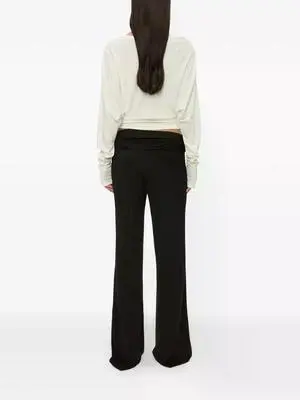 Christopher Esber Draped Detail Long Sleeve Top