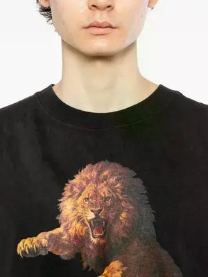 MELT Graphic-print Round Neck T-shirt