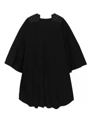 Undercover Star Print Tie Detail Blouse