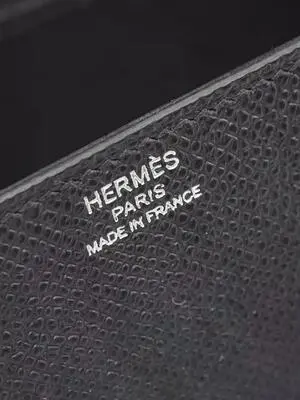 Hermès Della Cavalleria Leather Crossbody Bag - Black