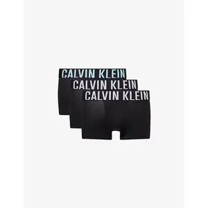 Calvin Klein Intense Power Pack Of Three Stretch-cotton Boxer Briefs - Multi