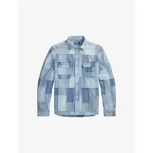 Polo Ralph Lauren Patchwork Classic-fit Cotton Shirt - 7151 Indigo Patchwork