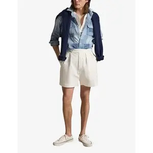 Polo Ralph Lauren Patchwork Classic-fit Cotton Shirt - 7151 Indigo Patchwork