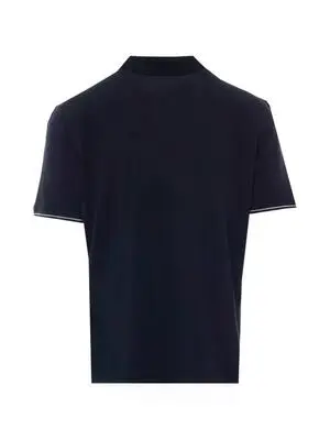 C.P. COMPANY Logo-patch Piqué Polo Shirt