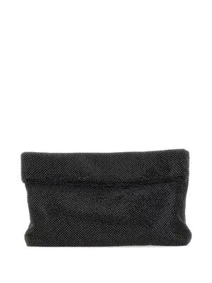 TWENTY FOURHAITCH Embellished Clutch - Black