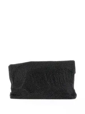 TWENTY FOURHAITCH Embellished Clutch - Black