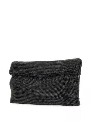 TWENTY FOURHAITCH Embellished Clutch - Black