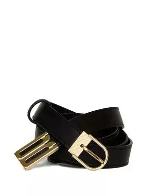 Victoria Beckham Buckle Belt - Black