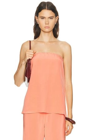 Sablyn Camden Strapless Silk Top