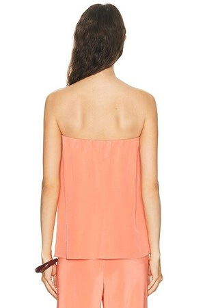 Sablyn Camden Strapless Silk Top