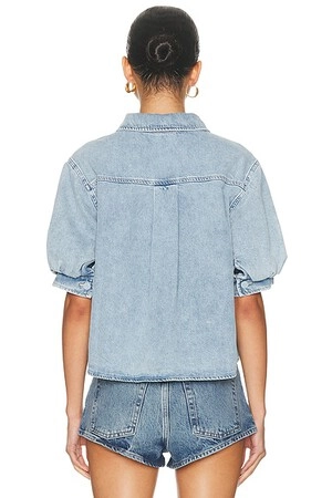 FRAME Billow Sleeve Shirt - Puffin