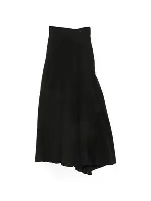 MARC LE BIHAN Crinkled Asymmetric Skirt