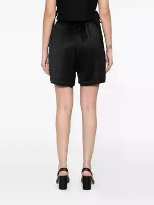 LUTZ HUELLE Garbo Satin Elasticated Waistband Shorts