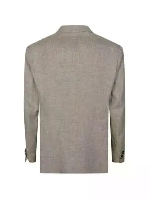 Tagliatore Textured Double-breasted Blazer - Neutrals