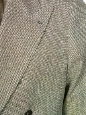 Tagliatore Textured Double-breasted Blazer - Neutrals