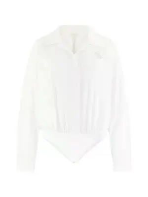 Guess Long-sleeve Embellished Bodysuit