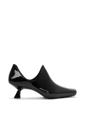Loewe Emily Square-toe Kitten Heel Pumps