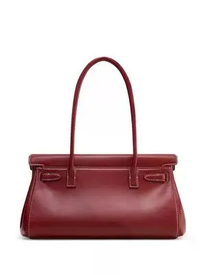 Jw Pei Yara Contrast-stitch Shoulder Bag - Red