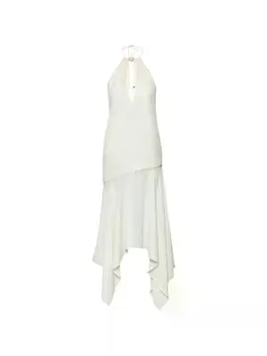 BAOBAB Rondine Halterneck Midi Dress - Neutrals