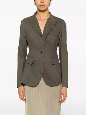 UMA WANG Single-breasted Blazer - Grey