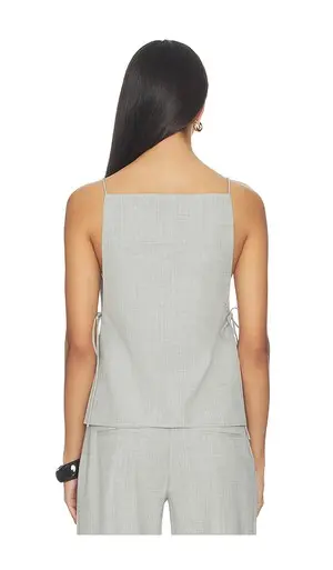 ST. AGNI Square Side Tie Top