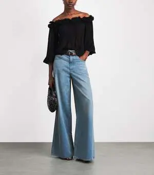 Paige Cameron Wide-leg Jeans