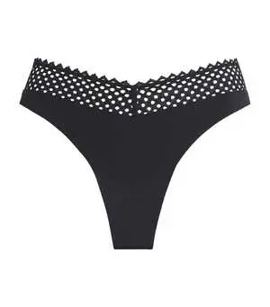 Wolford Romantic Net Thong
