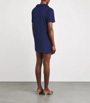 Polo Ralph Lauren Towelling Collared Mini Dress