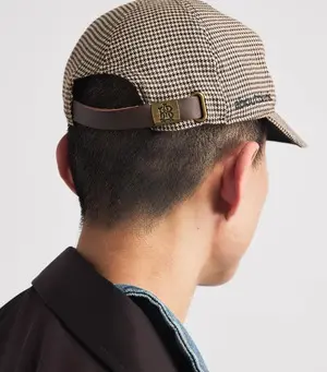 ABOUT:BLANK Wool-blend Monogram Cap