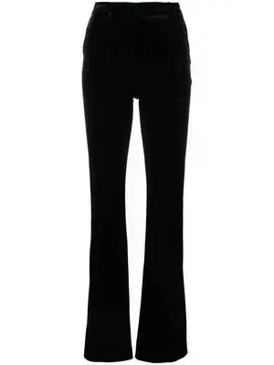 Alexandre Vauthier High-waisted Velvet Trousers