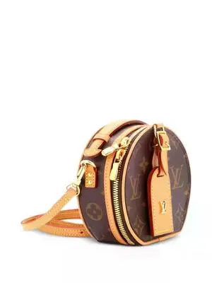 LOUIS VUITTON Monogram Canvas Mini Boite Chapeau Crossbody Bag