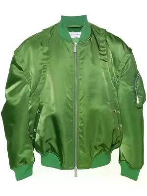Off-White Detachable Sleeves Bomber Jacket
