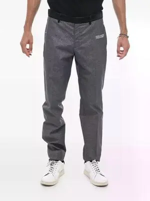 Off-White Logo-detail Glitter Trousers