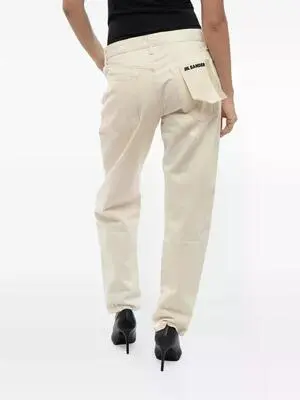 JIL SANDER Five-pocket Cotton Trousers