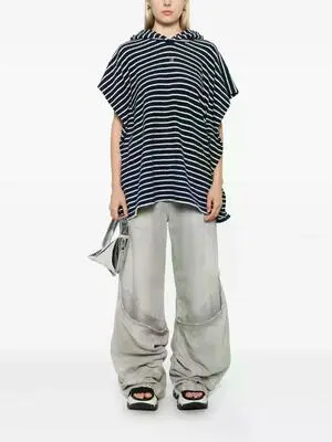 Givenchy Striped Towelling Poncho