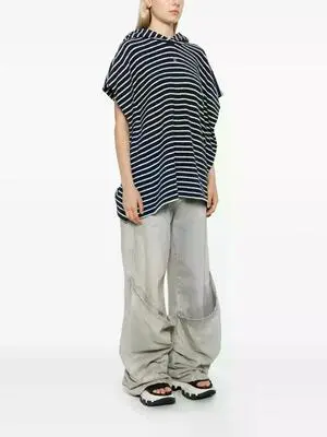 Givenchy Striped Towelling Poncho