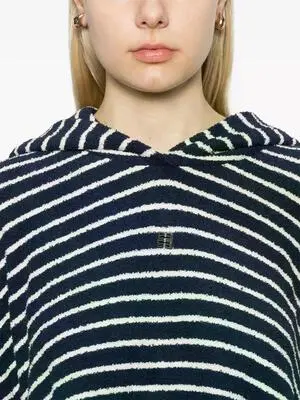 Givenchy Striped Towelling Poncho