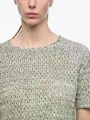 JIL SANDER Knitted Short-sleeve T-shirt