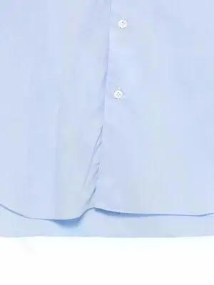 BARBA NAPOLI Spread-collar Button-up Shirt