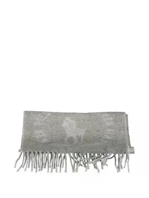 Polo Ralph Lauren Logo-motif Fringed Scarf