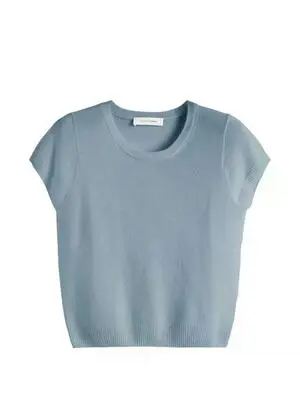Chinti & Parker Cashmere Round Neck T-shirt