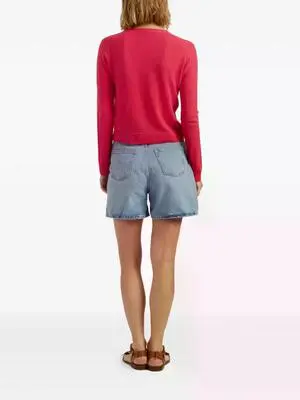 Chinti & Parker V-neck Cardigan - Pink
