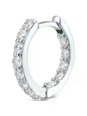 ANABELA CHAN Heart Pendant Hoop Earrings