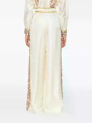 Zimmermann Silk Luna Retro Trousers