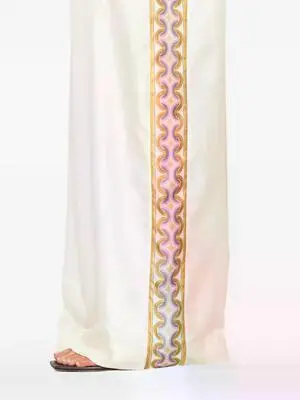 Zimmermann Silk Luna Retro Trousers