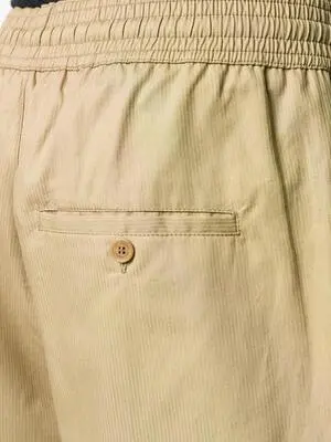 Neil Barrett Elasticated Waist Wide Leg Track Shorts