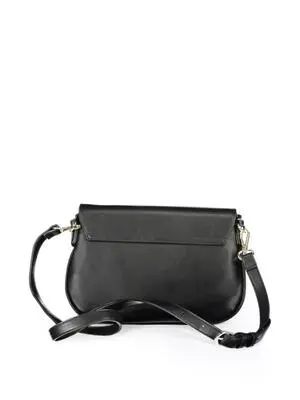 MARIO VALENTINO Logo-plaque Half-moon Tote Bag