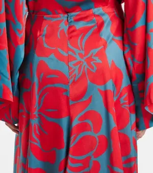 Dries Van Noten Floral Pencil Skirt