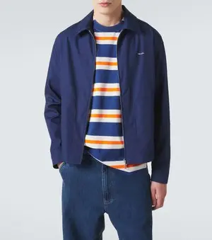 Prada Technical Blouson Jacket - Blue